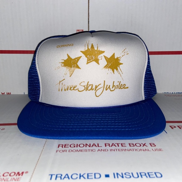 Winner | Accessories | Corning Three 3 Star Jubilee Vintage Trucker Hat ...